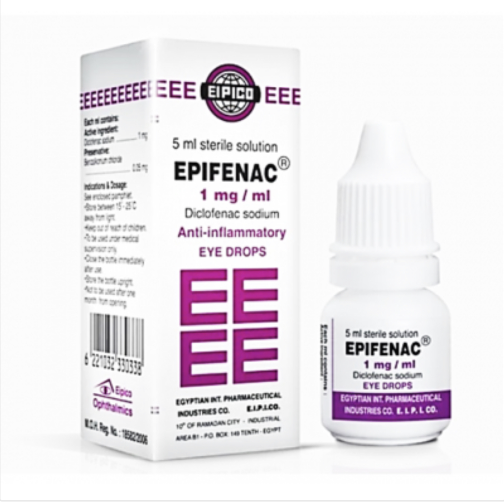EPIFENAC DICLOFENAC EYE DROP – Trafalgar Gate Pharmacy