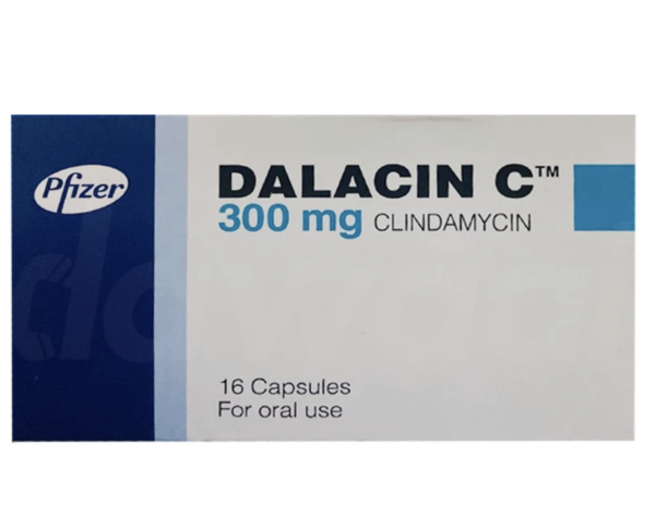 DALACIN C CLINDAMYCIN 300MG CAPS 16’S – Trafalgar Gate Pharma