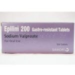 EPILIM SODIUM VALPORATE 200MG TAB 100’S – Trafalgar Gate Pharma
