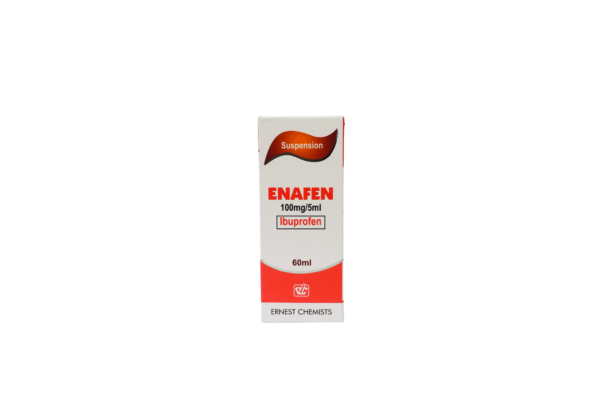 ENAFEN IBUPROFEN 100MG/5ML SYRUP 60ML – Trafalgar Gate Pharma