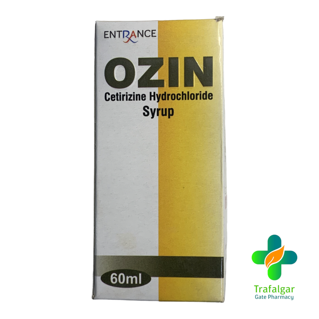 OZIN CETIRIZINE SYRUP ENTRANCE – Trafalgar Gate Pharmacy