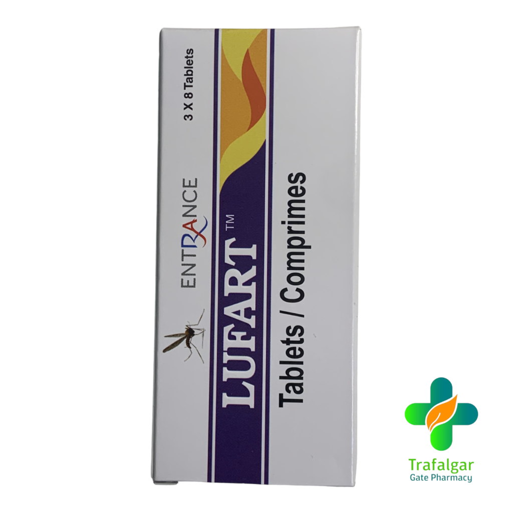LUFART 20MG/120MG TAB 24’S – Trafalgar Gate Pharmacy