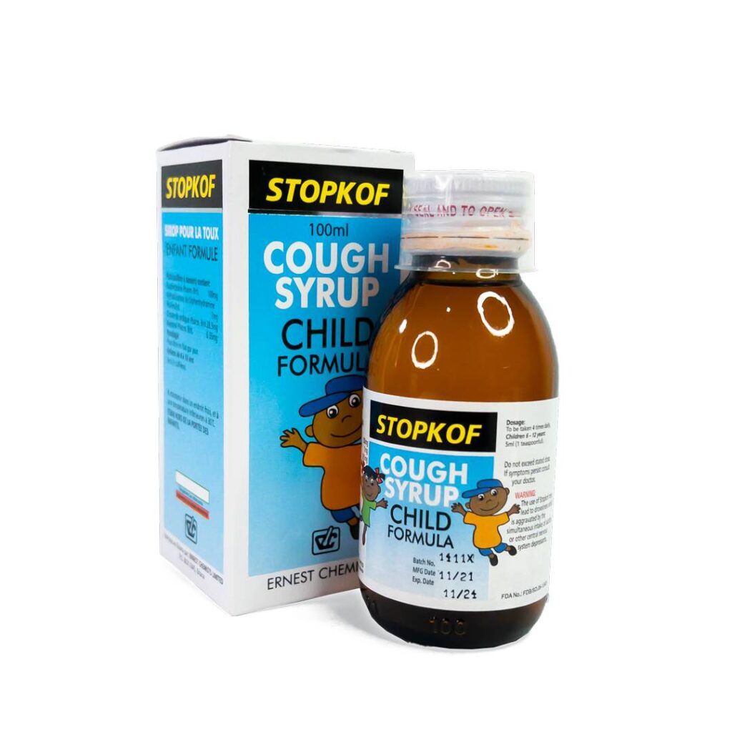 STOPKOF CHILDREN SYRUP 100ML – Trafalgar Gate Pharma