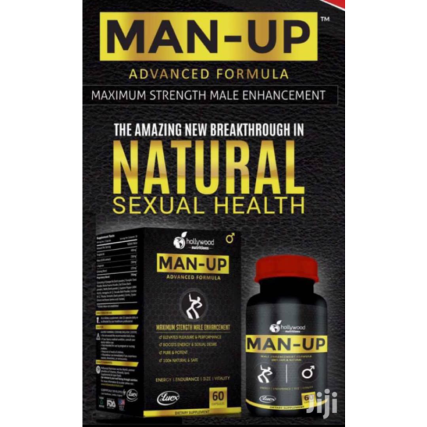 MAN UP CAPSULE 60’S – Trafalgar Gate Pharma