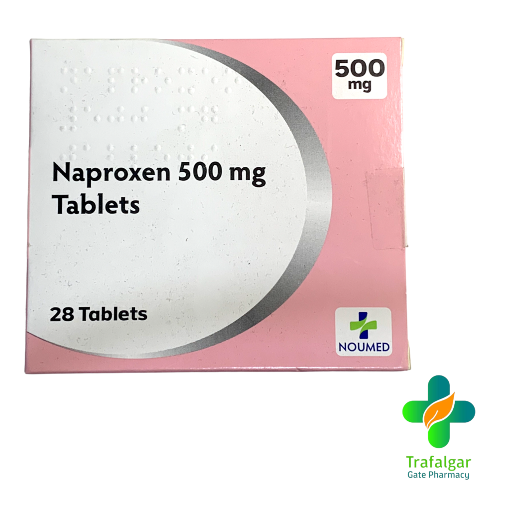 NAPROXEN 500MG TABS NOUMED – Trafalgar Gate Pharma