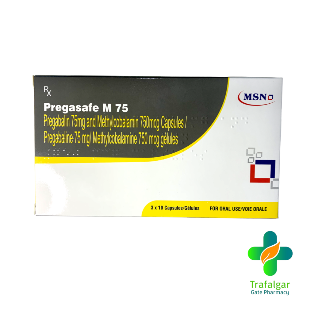 PREGASAFE-M CAPS 30’S – Trafalgar Gate Pharma
