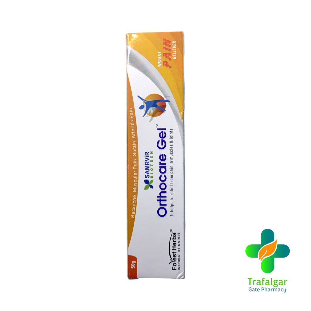 ORTHOCARE GEL 50G – Trafalgar Gate Pharmacy