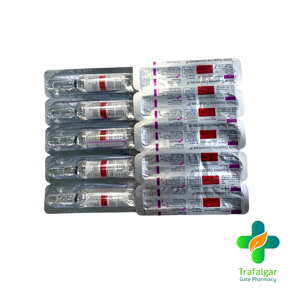 DOPAMINE 200MG/5ML INJ – Trafalgar Gate Pharma