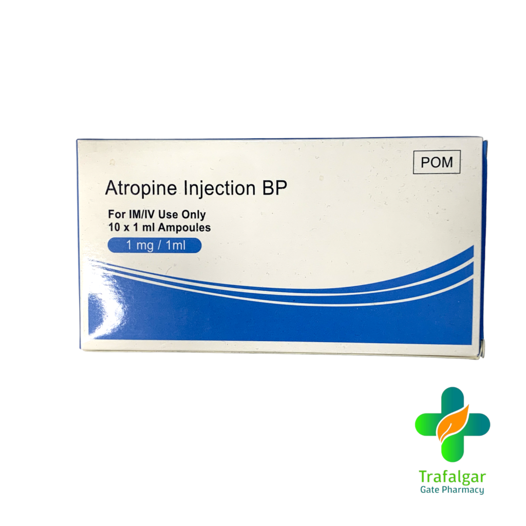 ATROPINE SULPHATE INJ 1MG/ML – Trafalgar Gate Pharma