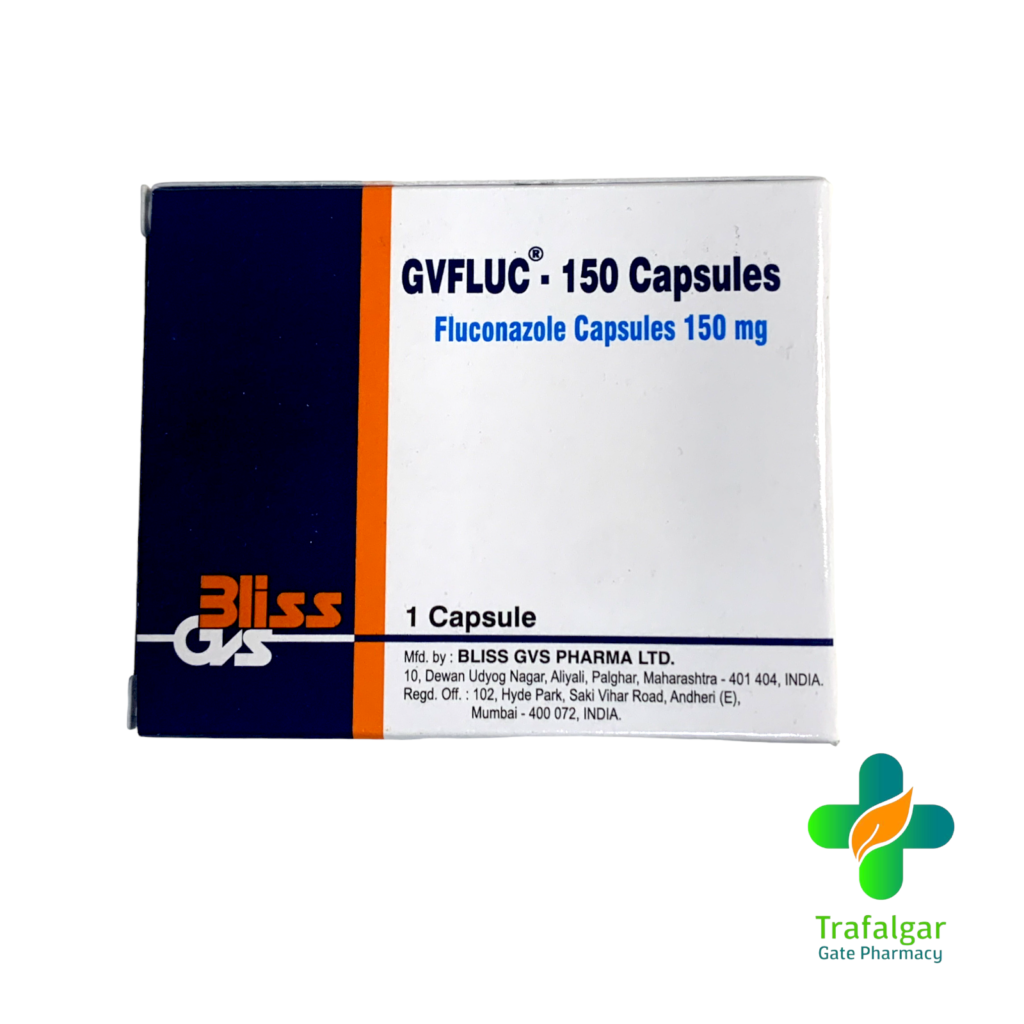 GV FLUC FLUCONAZOLE 150MG CAP – Trafalgar Gate Pharma