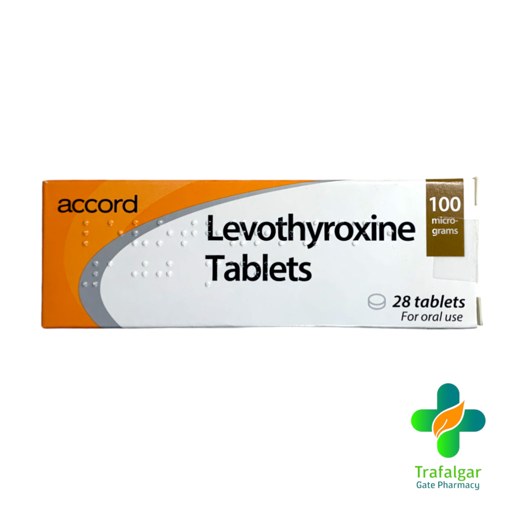 LEVOTHYROXINE 100MCG TAB ACCORD – Trafalgar Gate Pharmacy