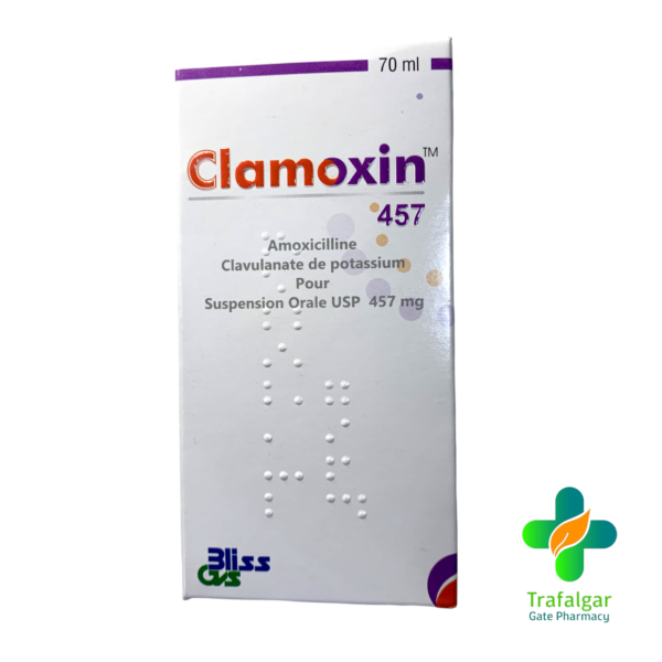CLAMOXIN 457MG/5ML SUSPENSION – Trafalgar Gate Pharmacy
