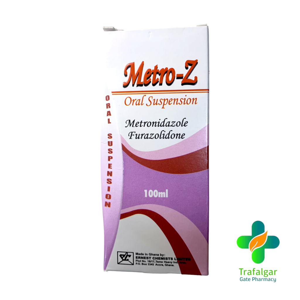 METRO-Z SUSPENSION 100ML – Trafalgar Gate Pharma