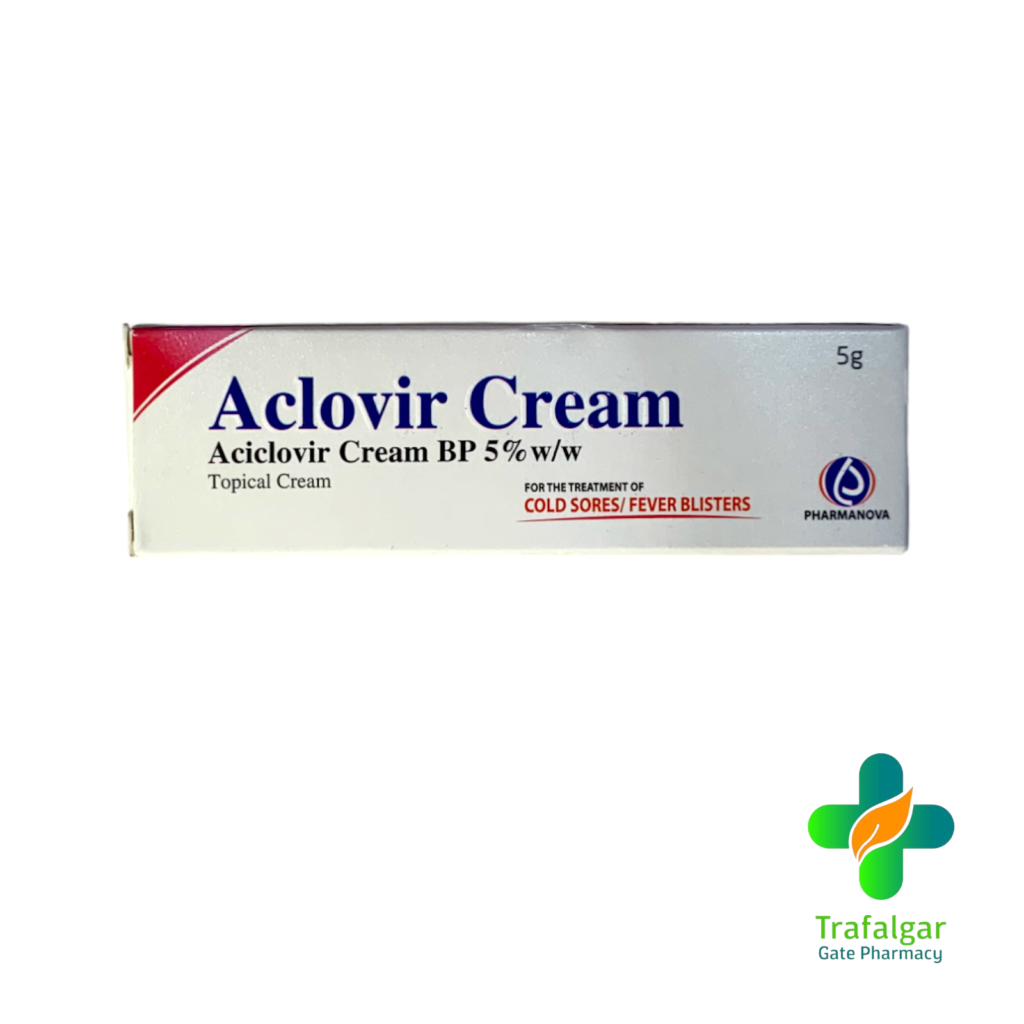 ACICLOVIR CREAM PHARMANOVA – Trafalgar Gate Pharmacy
