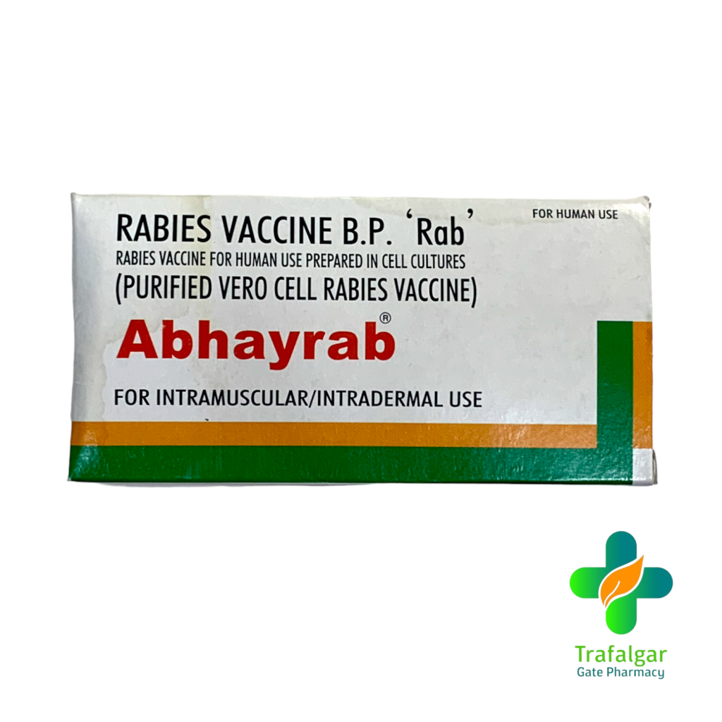 ANTI RABIES VACCINE 5’S – Trafalgar Gate Pharma
