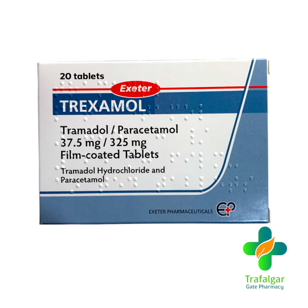 TREXAMOL TAB 20’S – Trafalgar Gate Pharmacy