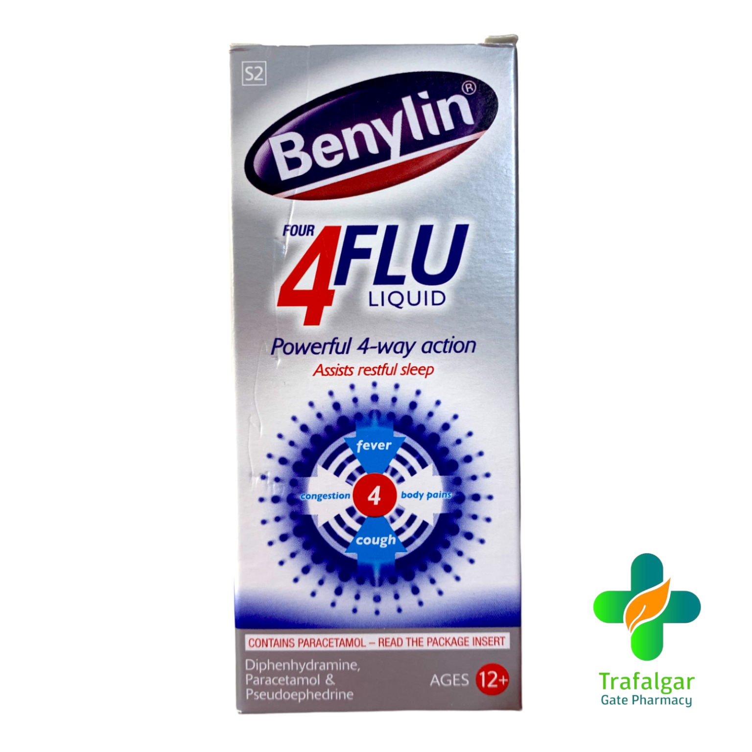 BENYLIN 4 FLU SYRUP 100ML – Trafalgar Gate Pharma