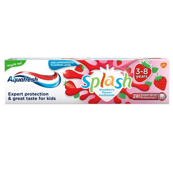 AQUAFRESH SPLASH TOOTHPASTE 3-8 YEARS – Trafalgar Gate Pharma