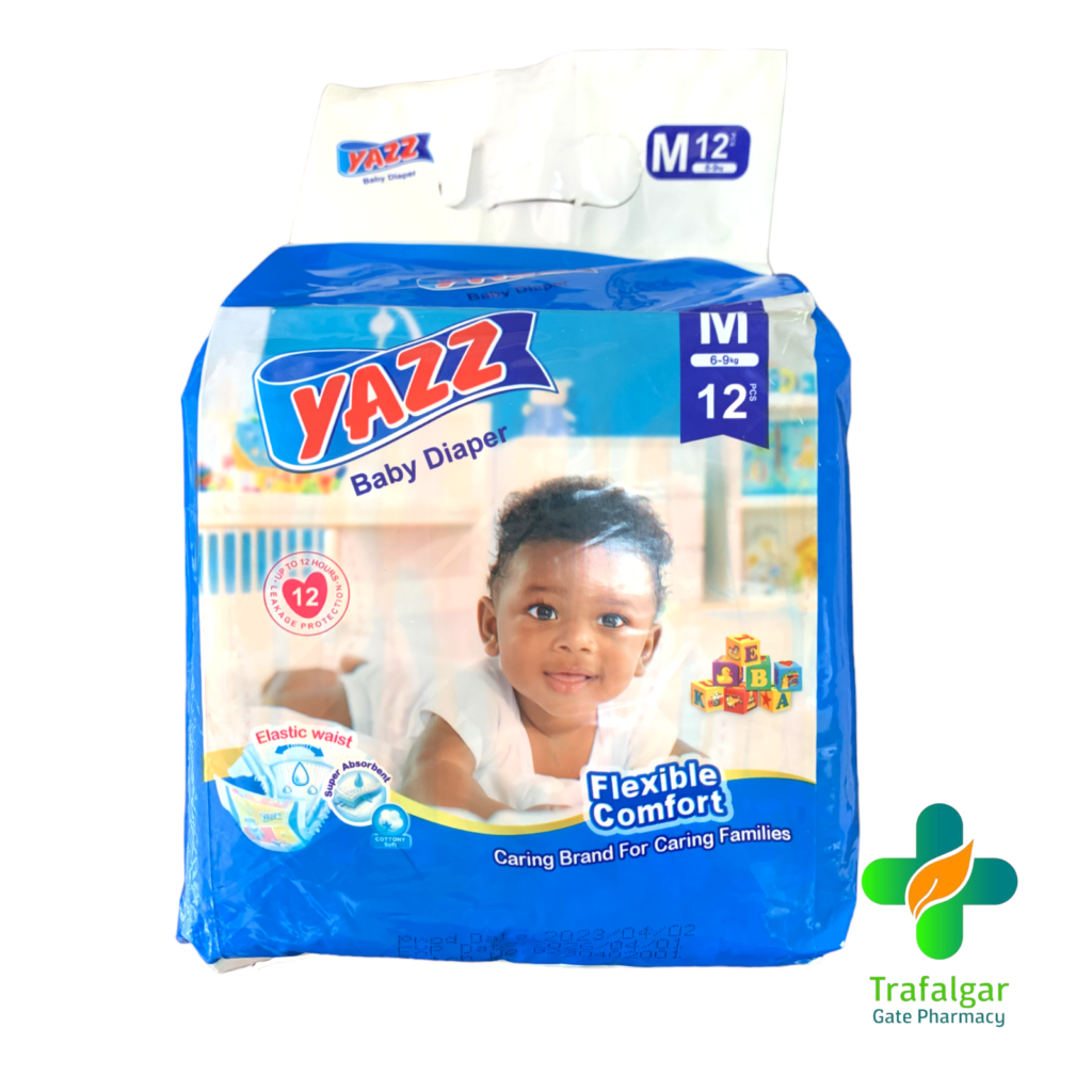 YAZZ BABY DIAPER MEDIUM – Trafalgar Gate Pharma
