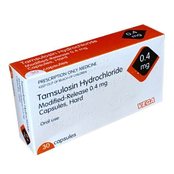 TAMSULOSIN 400MCG CAPS VEGA – Trafalgar Gate Pharma